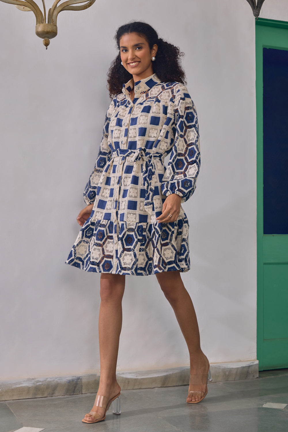 Azure Whispers Dress – Pinwheel