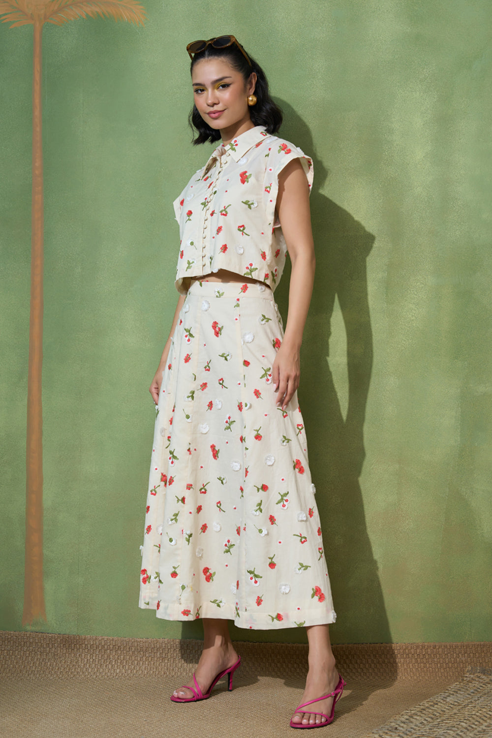 Floral Whispers Skirt Set – Pinwheel